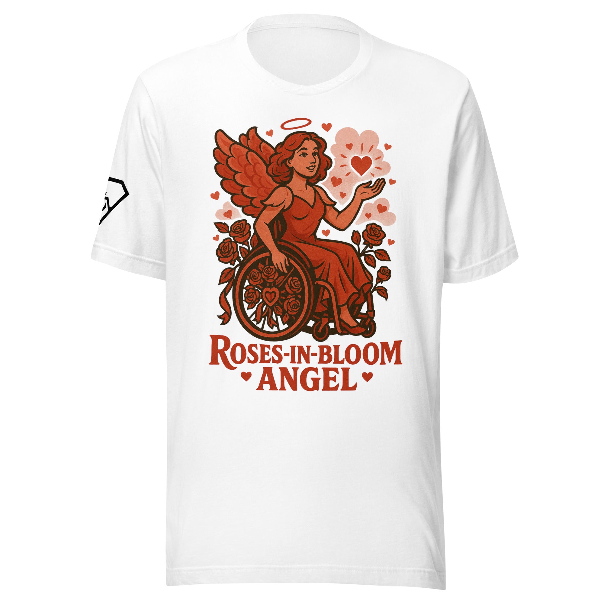Roses-in-Bloom Angel (with Name) – Wheelchair Bodybuilding, Inc.