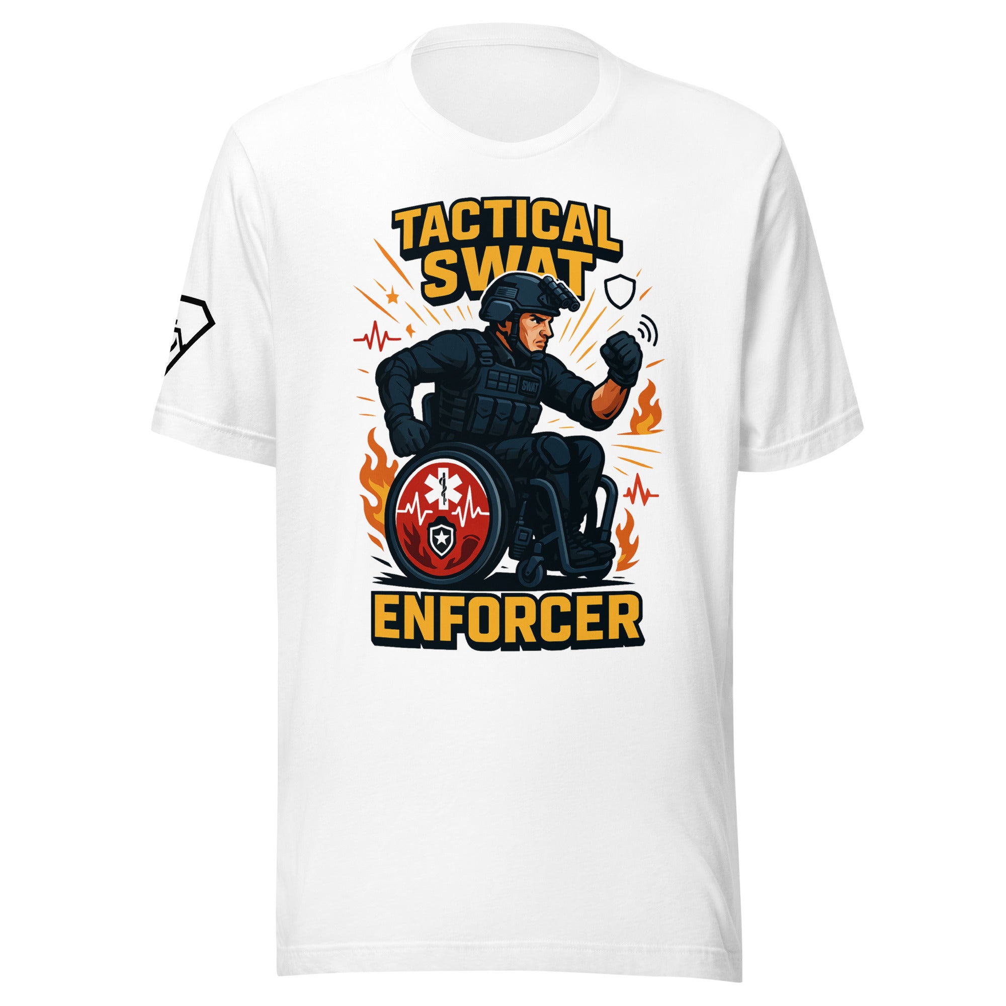 Tactical SWAT Enforcer (with Name) – Wheelchair Bodybuilding, Inc.