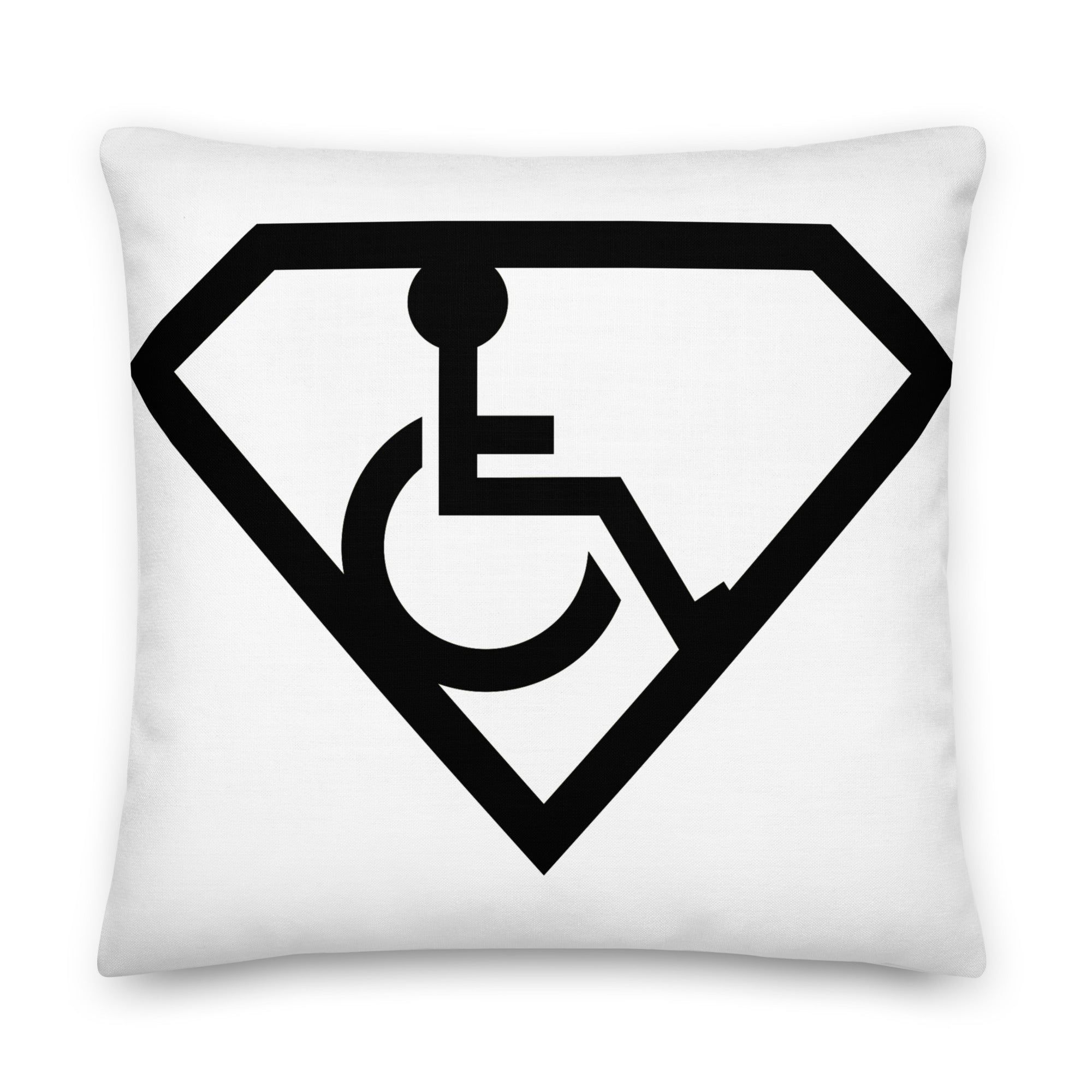 Adaptive Logo Pillow – Wheelchair Bodybuilding, Inc.