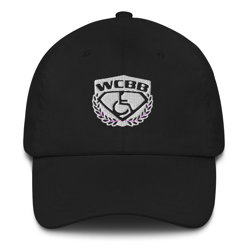 WCBB Logo Dad Hat – Wheelchair Bodybuilding, Inc.