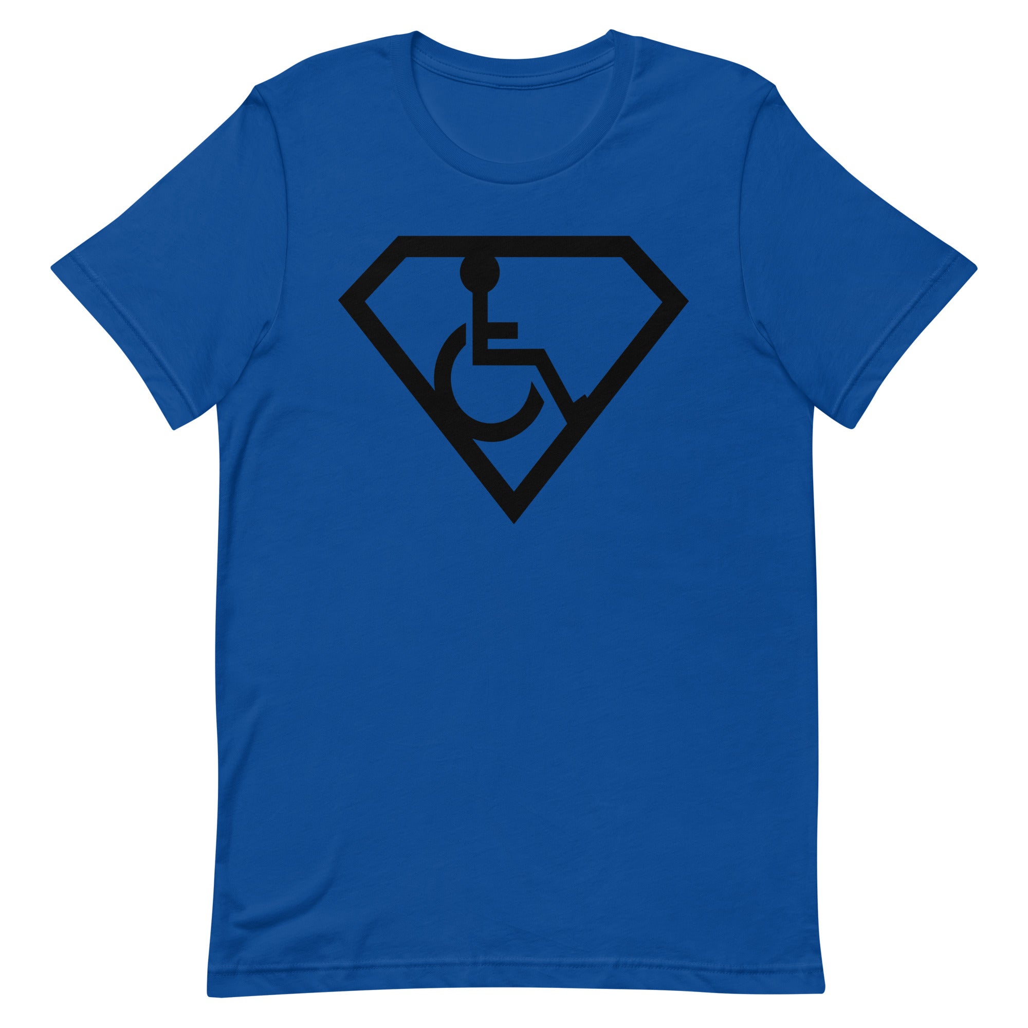 Adaptive Logo (Black Logo) T-Shirt – Wheelchair Bodybuilding, Inc.